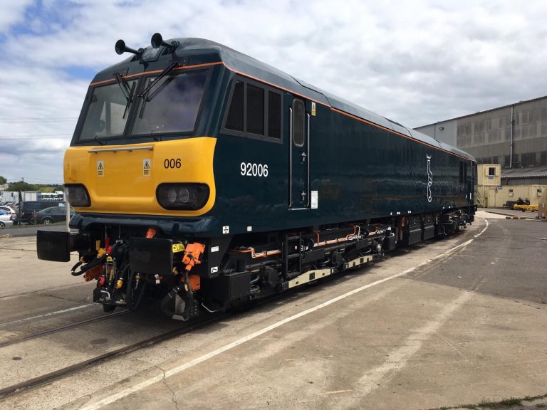 GBRf’s £2 Million Refurbished Class 92 to Enter Caledonian Sleeper ...